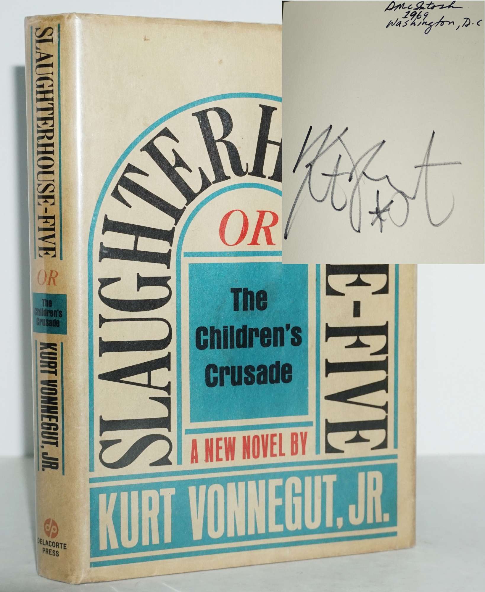SLAUGHTERHOUSE-FIVE SIGNED | KURT VONNEGUT | 1st Edition